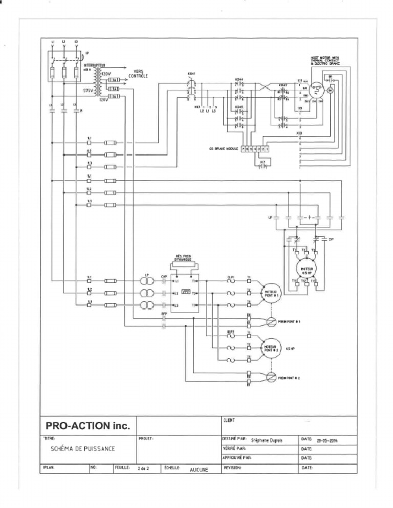 Schema de La Puissance Demag EKDR | PDF