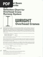 Crane Load Calculation | PDF | Beam (Structure) | Bending