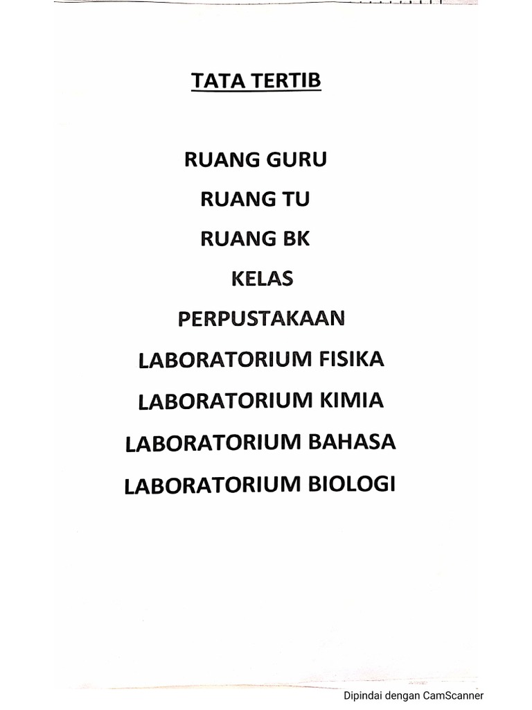 Dokumen Tatib BUTIR 1 Dan 3 MAN Sampit | PDF
