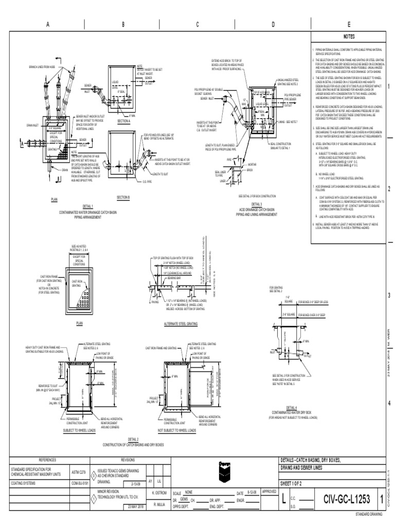 Civ GC L1253 1 | PDF | Storm Drain | Pipe (Fluid Conveyance)