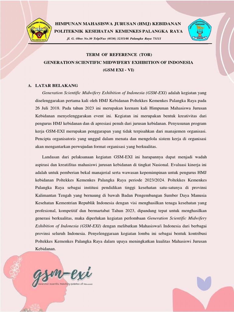 Petunjuk Lomba Gsm-Exi Vi 2023. | PDF