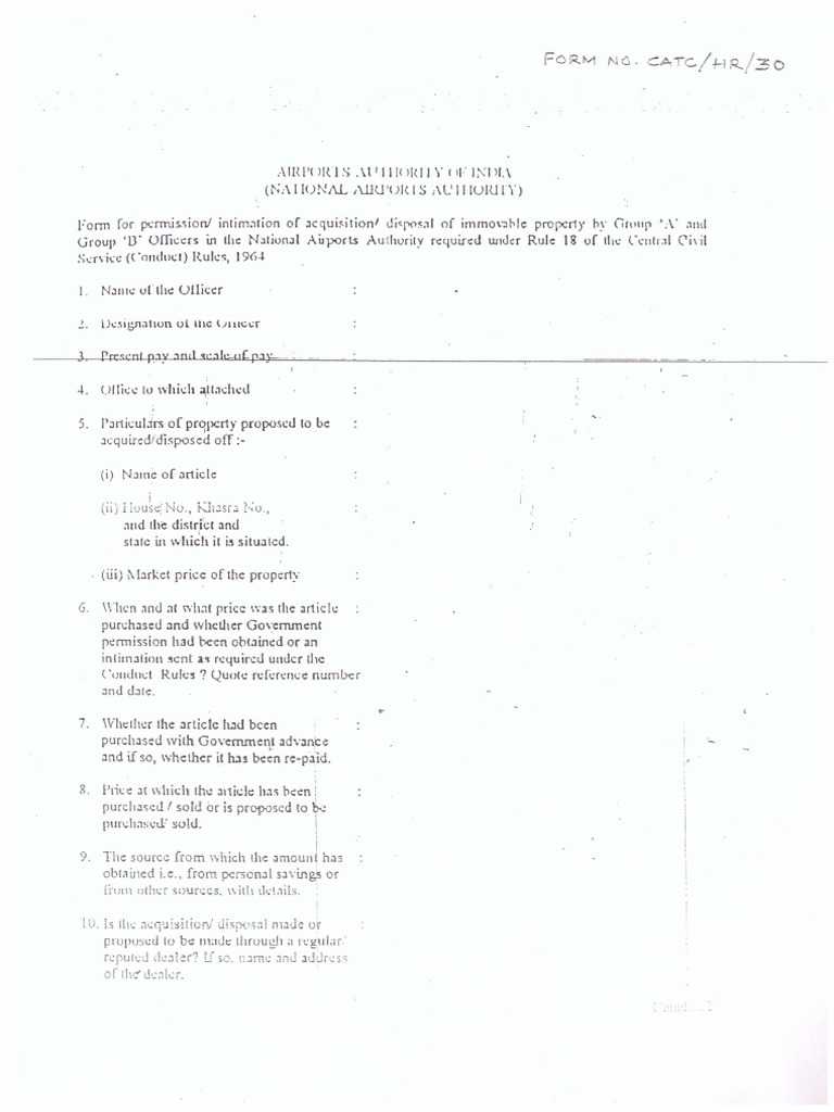 Intimation-of-Acuisition-Disposal-of-Immovable-Property | PDF