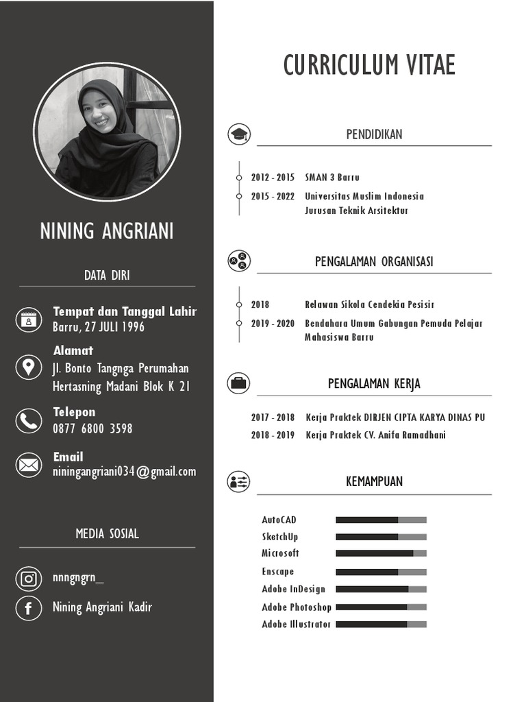 CV Nining Angriani | PDF
