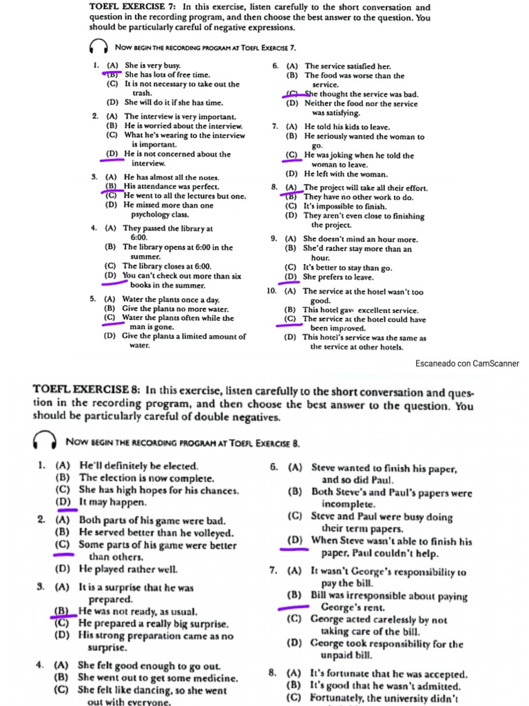 Skills TOEFL | PDF