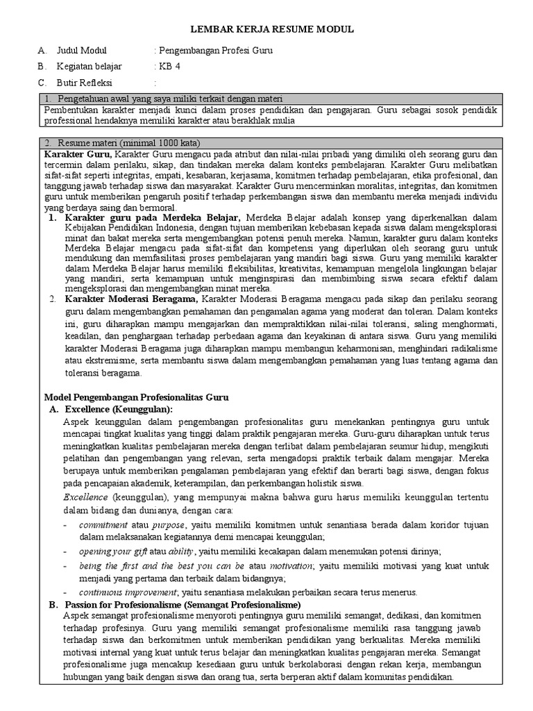 Resume kb.4 Modul 2 | PDF