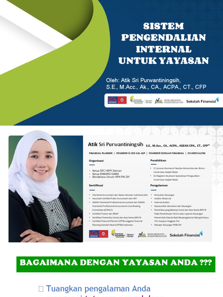 SPI Untuk Yayasan | PDF