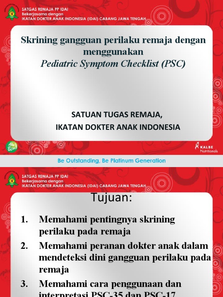 Dokumen - Tips Skrining Gangguan Perilaku Remaja Dengan Kuesioner PSC ...