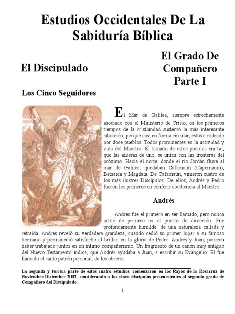 El Discipulado | PDF | Evangelio de Mateo | Jesús