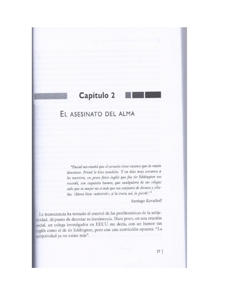 EL ASESINO DEL ALMA, JUAN VASEN | PDF