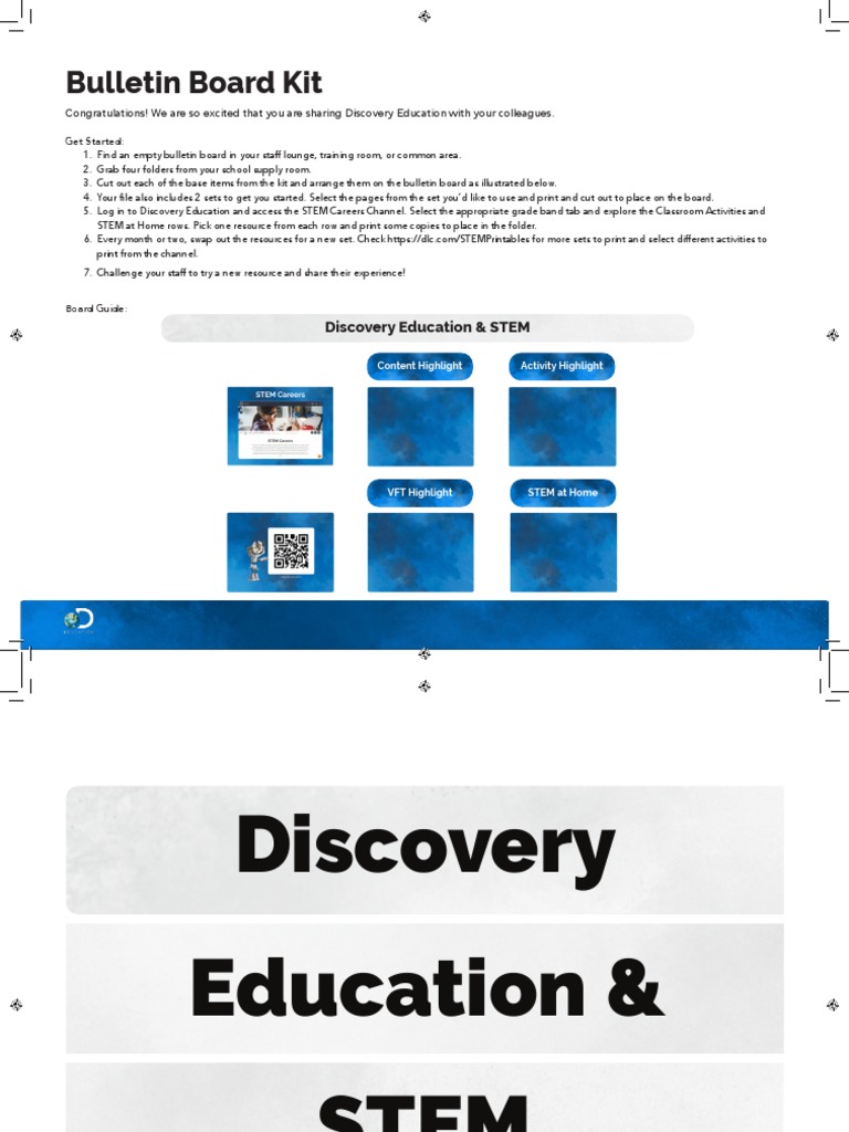 STEM Bulletin Board Kit | PDF | System Software | Software