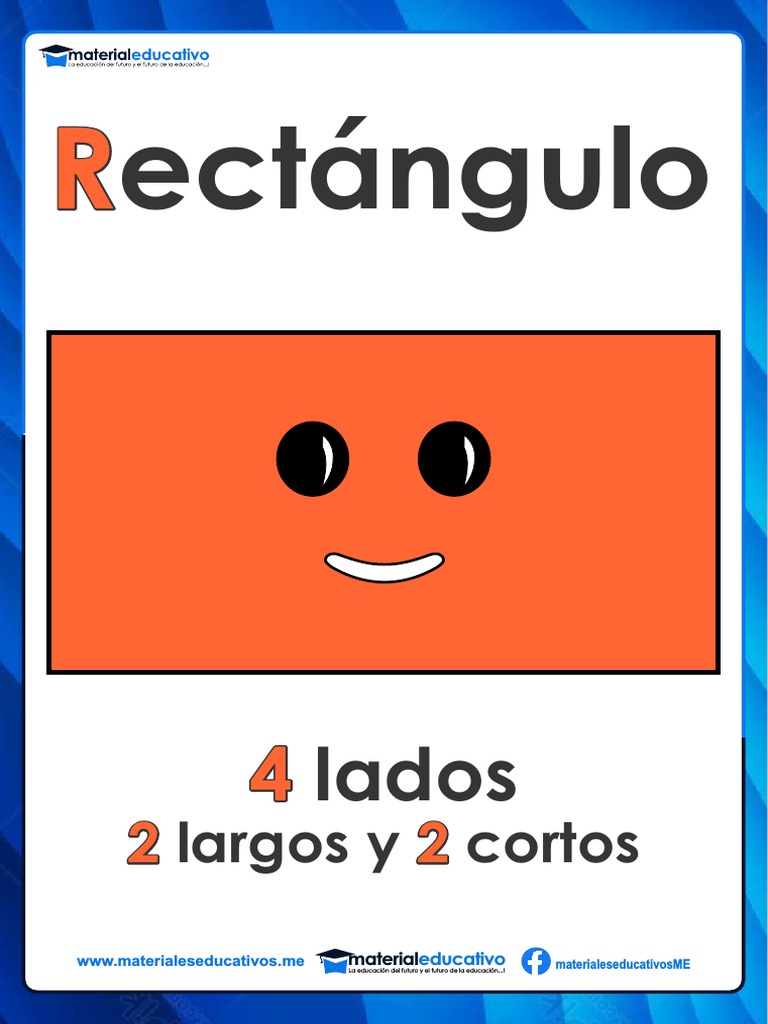 03 Láminas de Las Figuras Geométricas Rectangulo | PDF