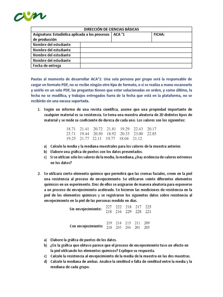 Aca 1 | PDF