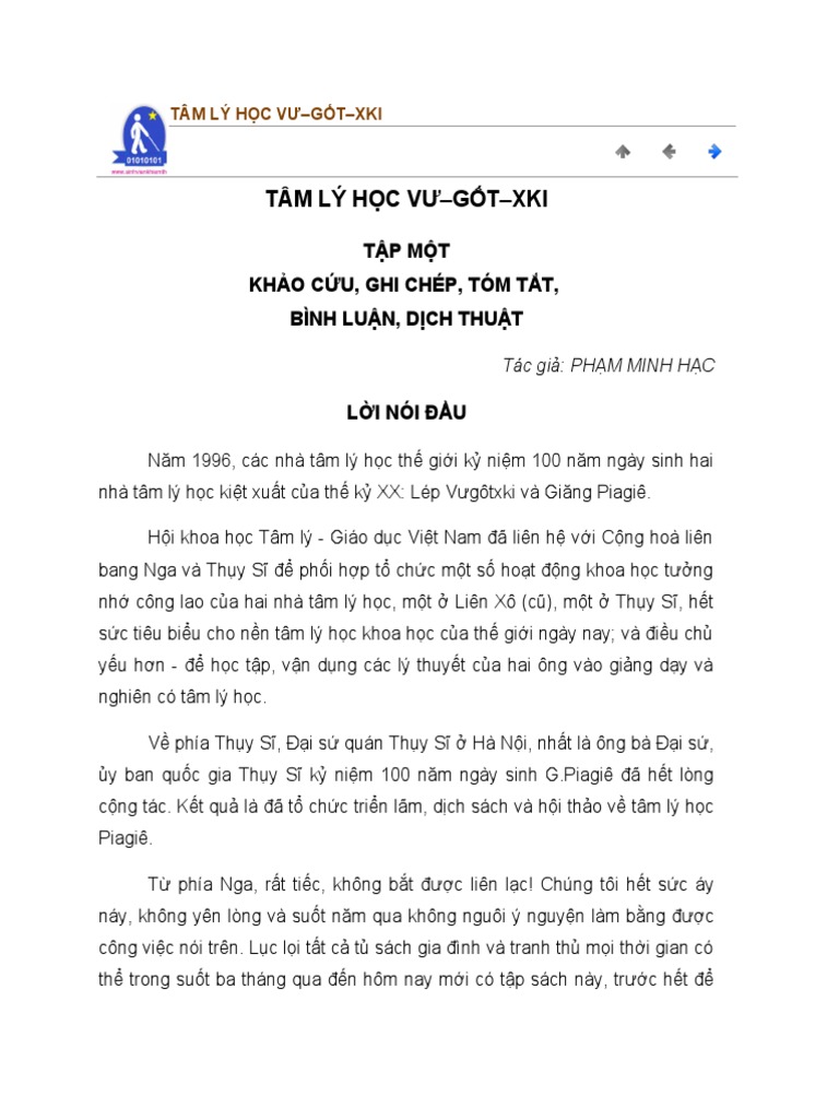 Tam Ly Hoc Vu-Got-Xki | PDF