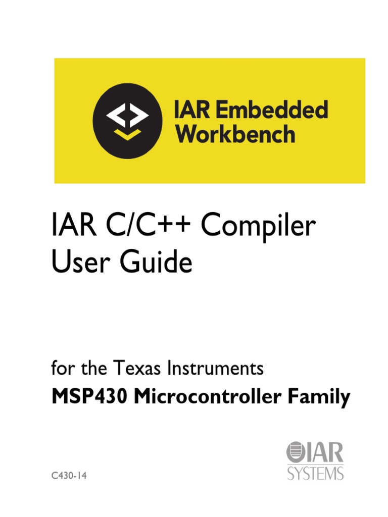 EW430 CompilerReference | PDF | C++ | Library (Computing)