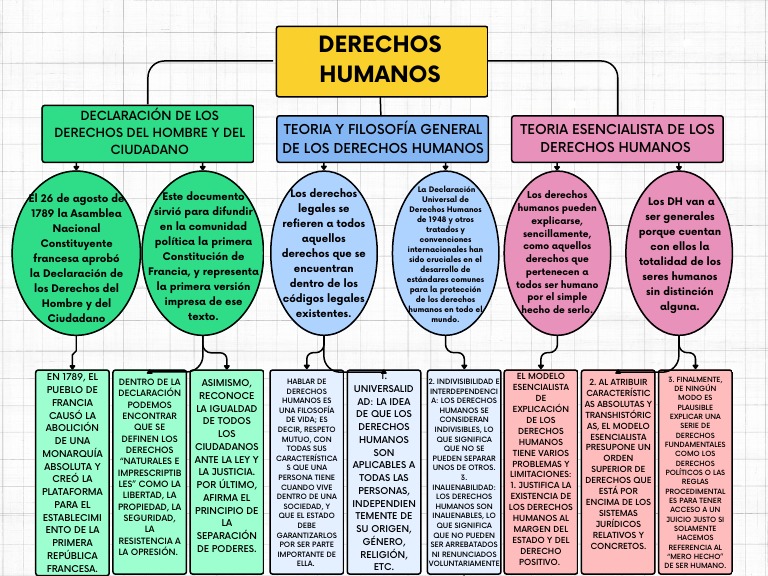 Mapa Conceptual | PDF | Derechos humanos | Estado (política)