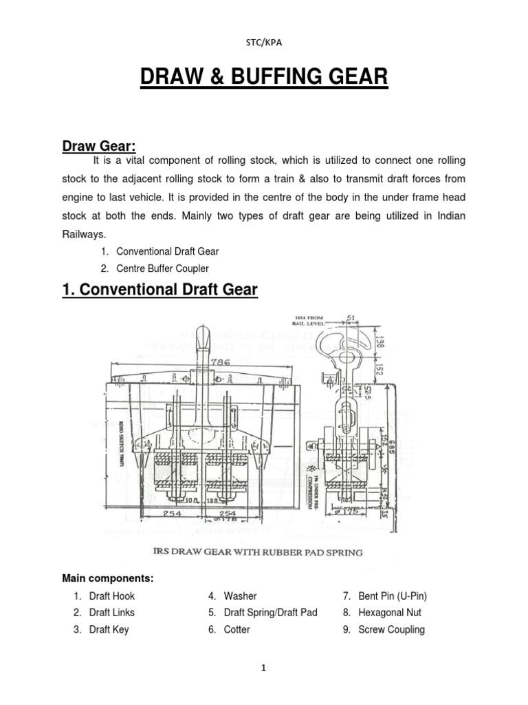 Couplings and Buffers | PDF | Train | Screw