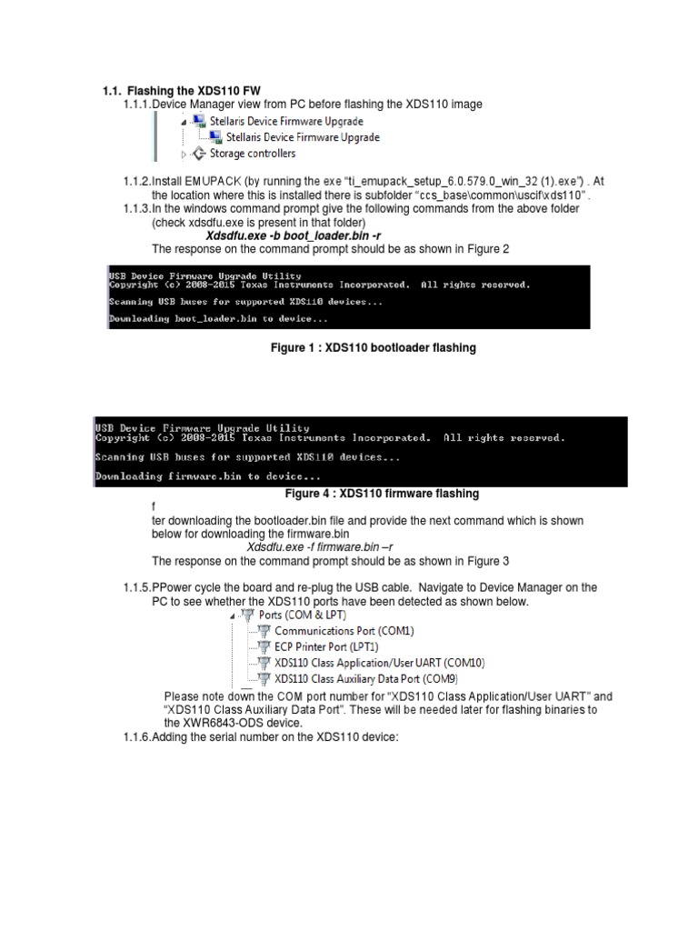 2844.flashing The XDS110 FW | PDF | Command Line Interface | Computing