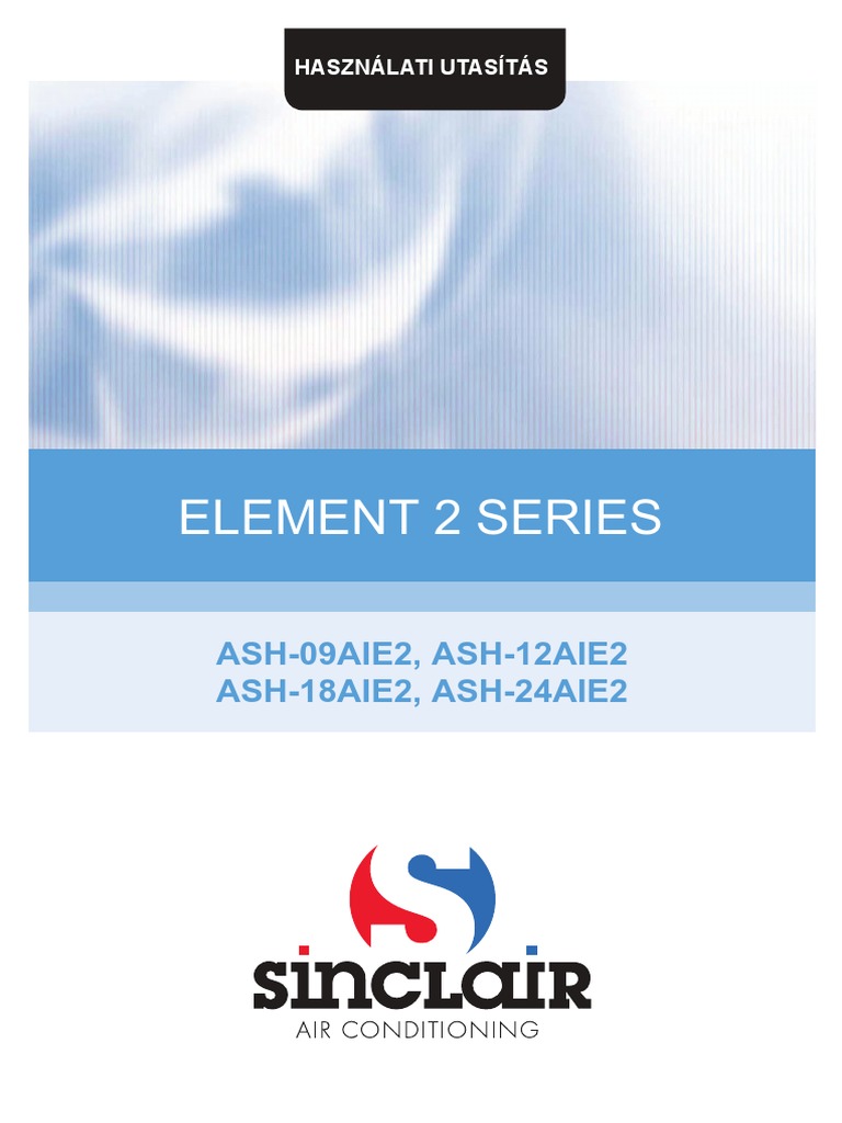 Klima Sinclair Ash12aie2-Hu | PDF