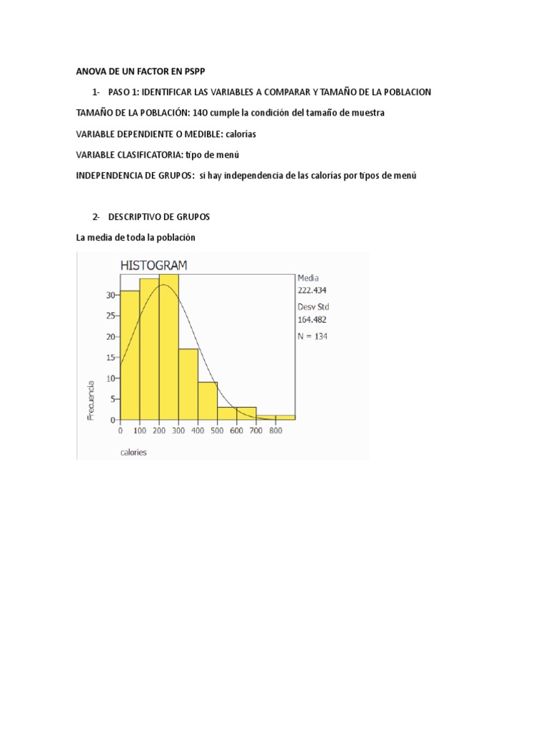Anova de Un Factor en PSPP | PDF Anova de Un Factor en PSPP | PDF