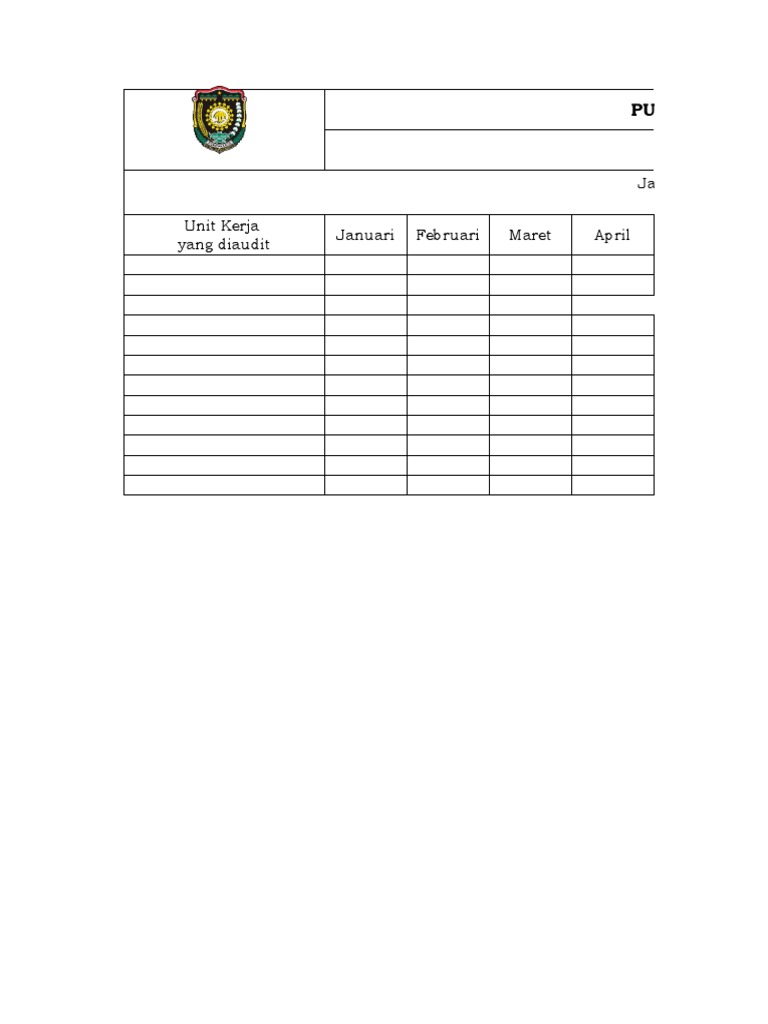 Formulir Audit Internal | PDF