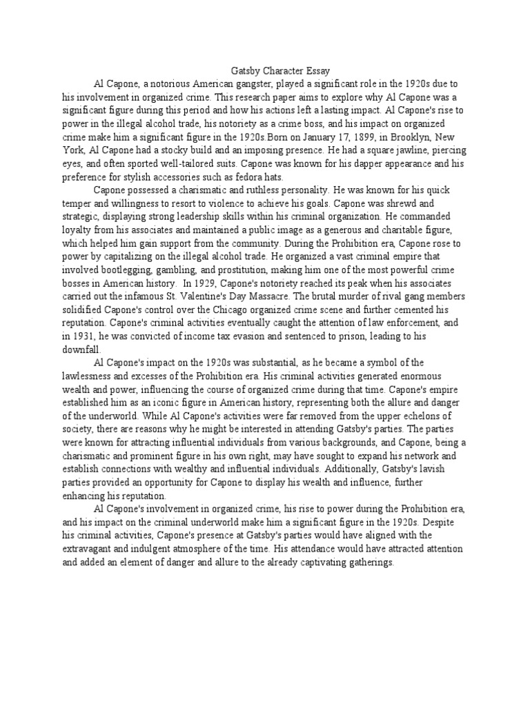 Document | Download Free PDF | Al Capone | Organized Crime