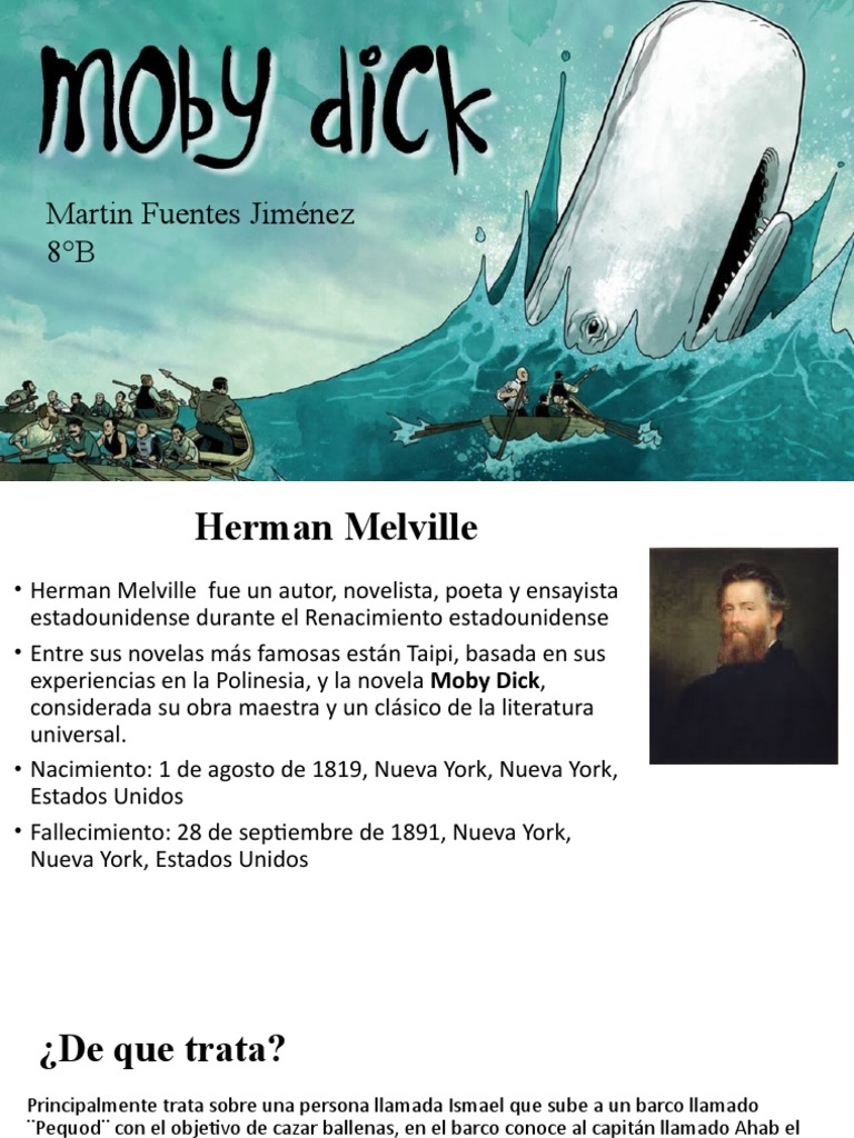 Presentación 1 | PDF | Moby Dick