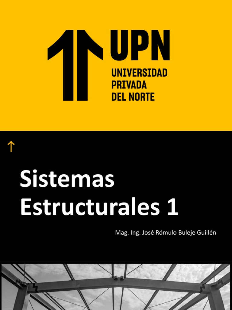 Sesión 2 - Sistemas Estructurales 1 PDF | PDF | Viga (Estructura) | Doblar