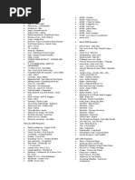 OPM Piano Sheet Music List | PDF | Philippines | Musicians