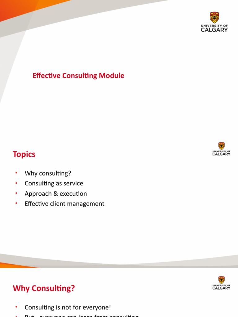 Session 2 - Effective Consulting | PDF | Communication | Human ...