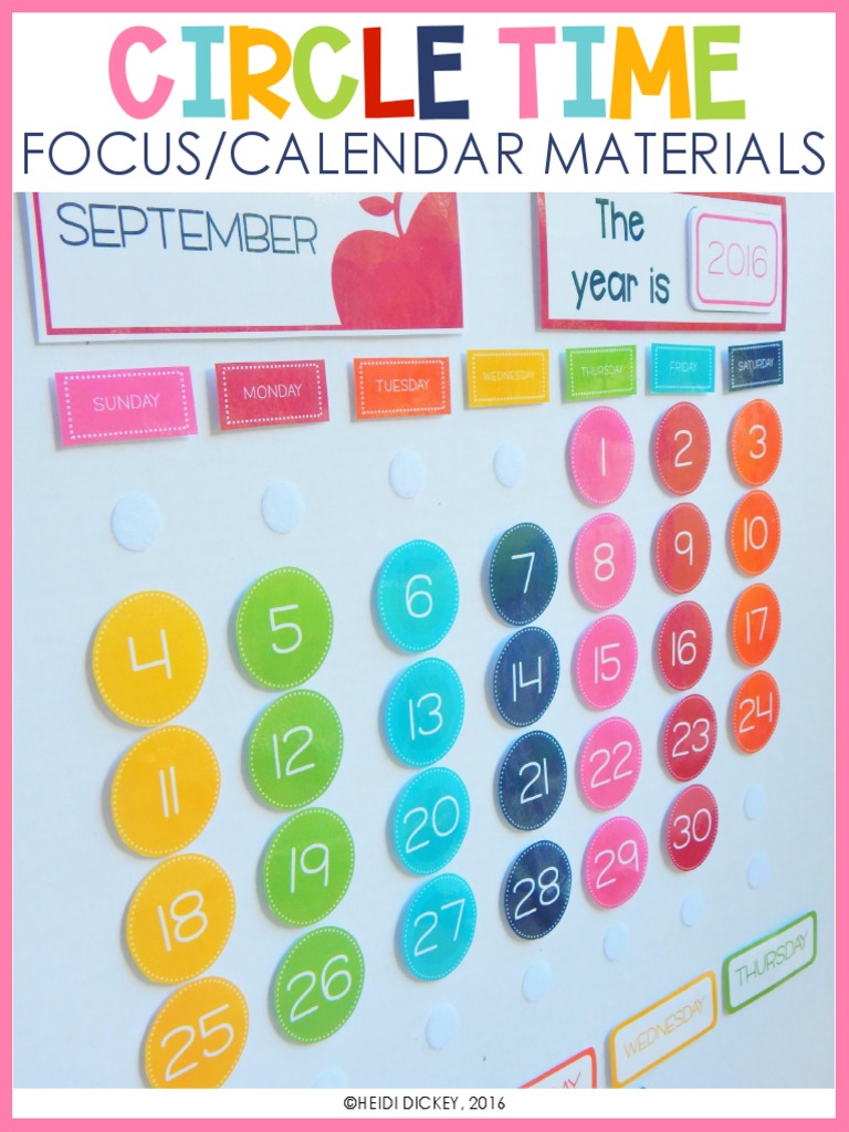 Circle Time For Little Learners2 | PDF