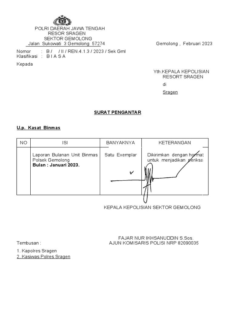Lapbul Januari 2023 | PDF