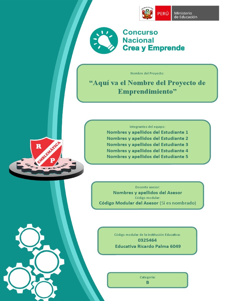 Portafolio Cat. B - Proyecto de Emprendimiento | PDF | Marketing | Business