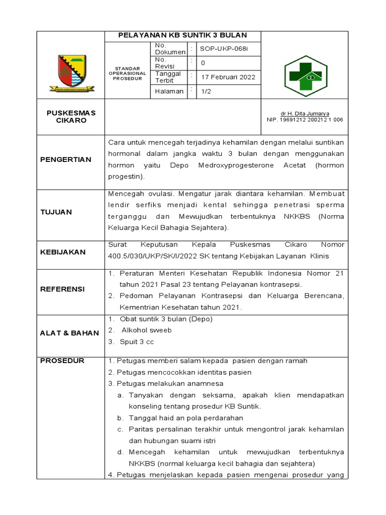 KB Suntik 3 Bulan | PDF