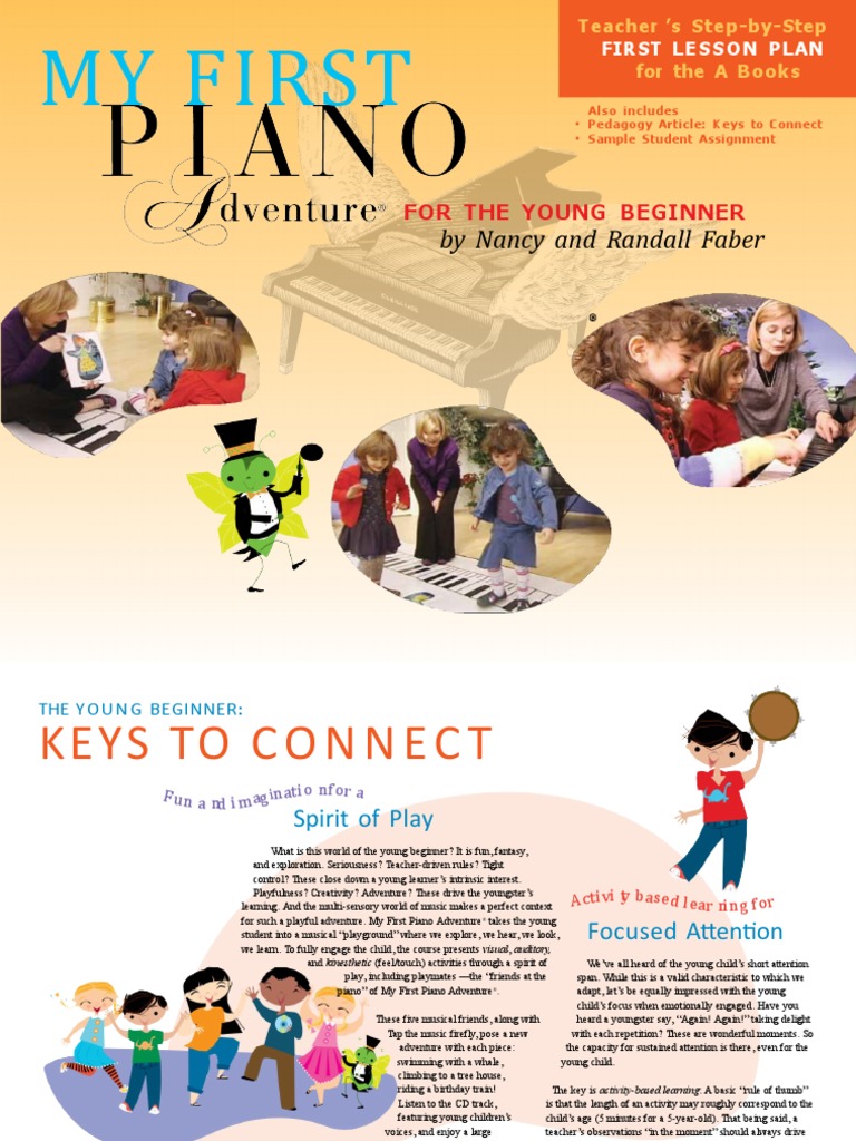 My First Piano Adventure For The Young Beginner (TEACHER EDITION) | PDF ...