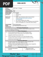 Kls 8 MODUL AJAR PEMANFAATAN SUMBER DAYA ALAM KELAS VIII | PDF