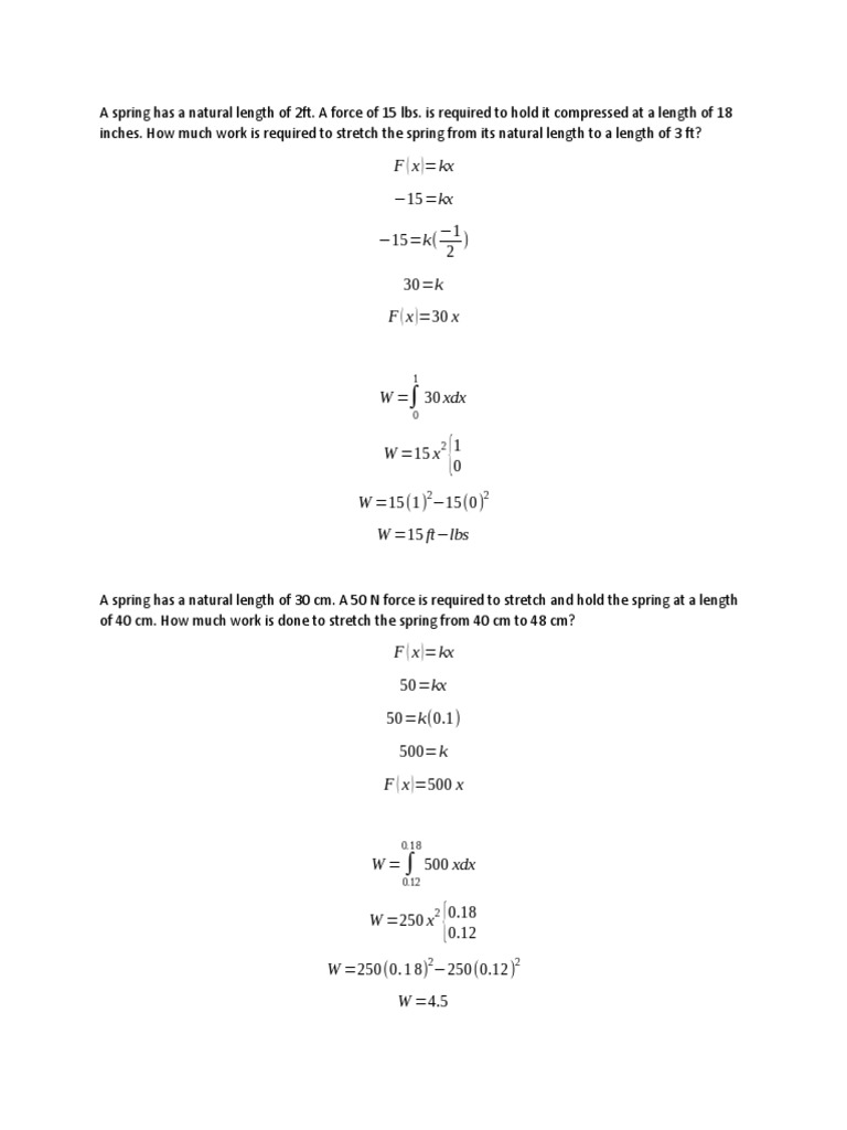 Physics Sample Problems | PDF