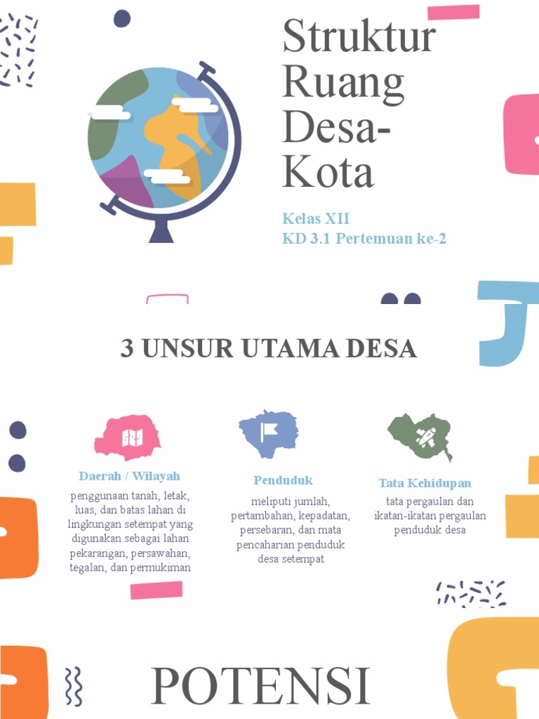 Struktur Ruang Desa | PDF