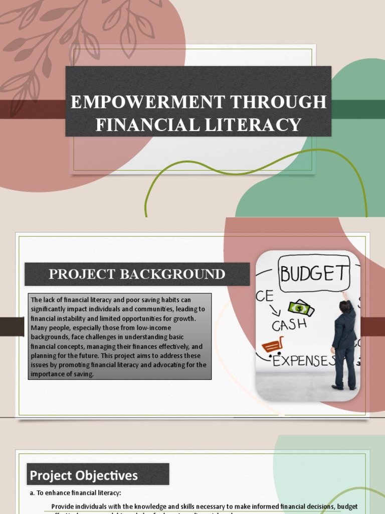 Empowerment Through Financial Literacy | PDF | Financial Literacy ...