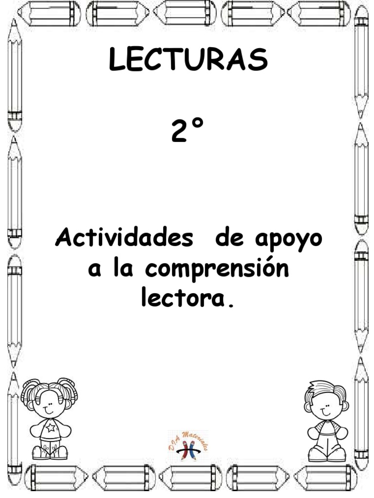 Lecturas 2° Actividades de Apoyo A La Comprensión Lectora | PDF