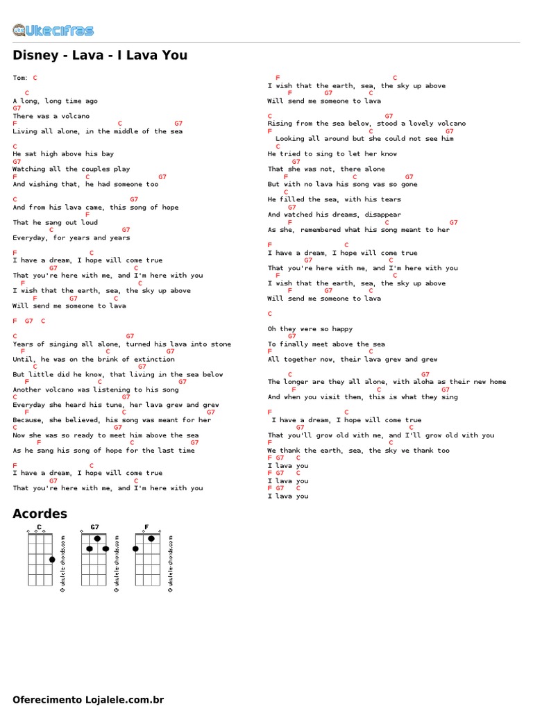 Disney - Lava - I Lava You | PDF