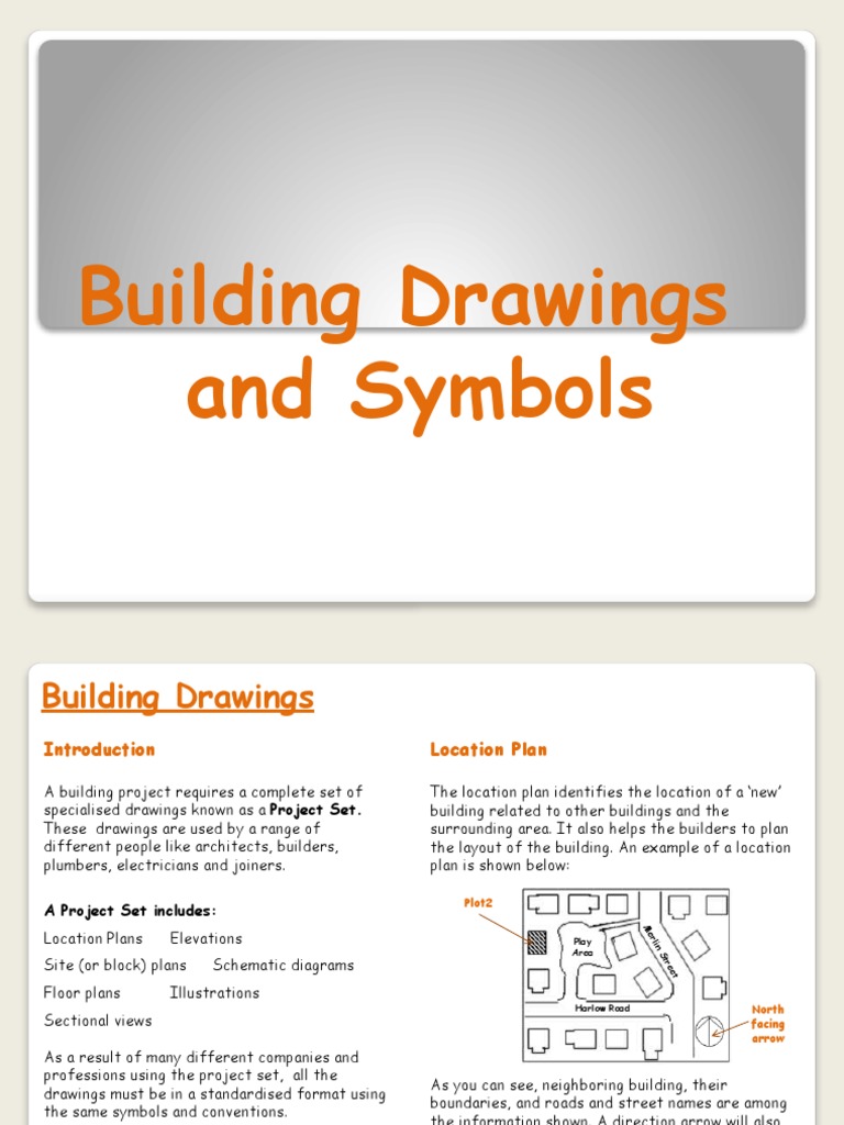 Building Drawings and Symbols | PDF | Building Insulation | 3 D ...