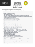 10th Grade Final Exam Study Guide Answer Key Part 2 | PDF | Linguistic ...