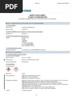 MAPP Gas Safety Data Sheet | PDF | Chemistry | Safety