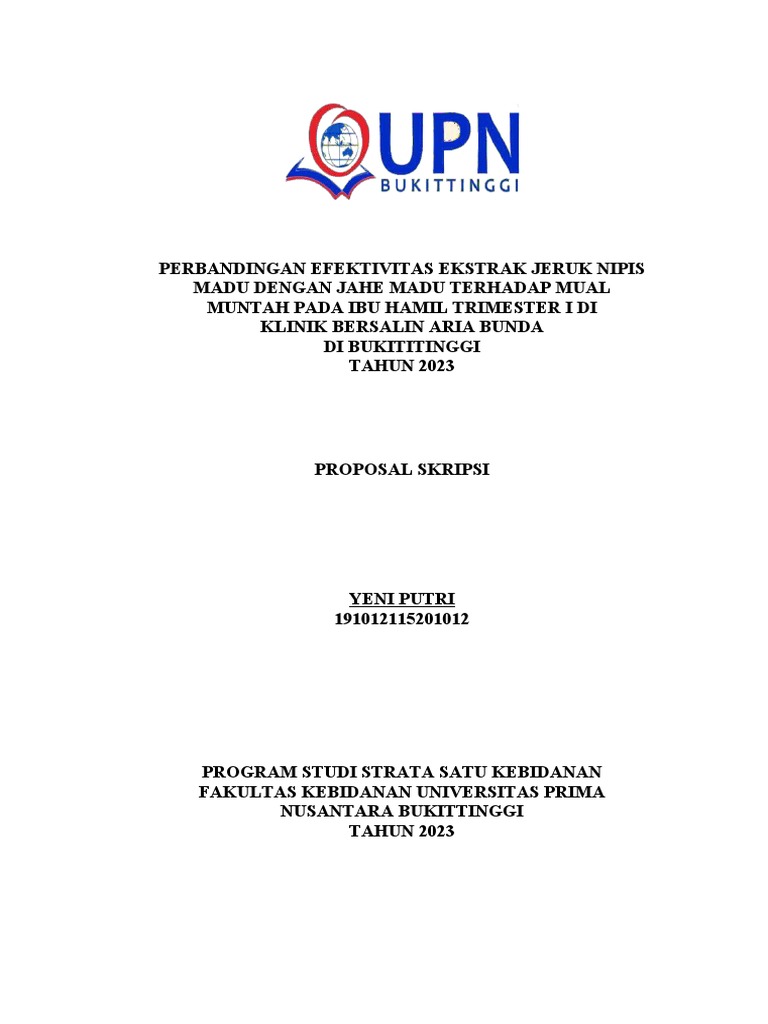 Proposal Ibu Hamil HEG | PDF | Kesehatan Holistik | Sains & Matematika