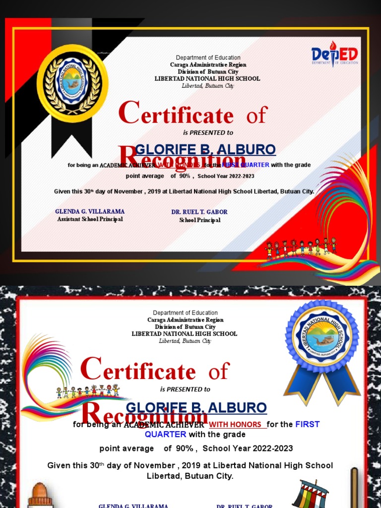 Certificate Template | PDF