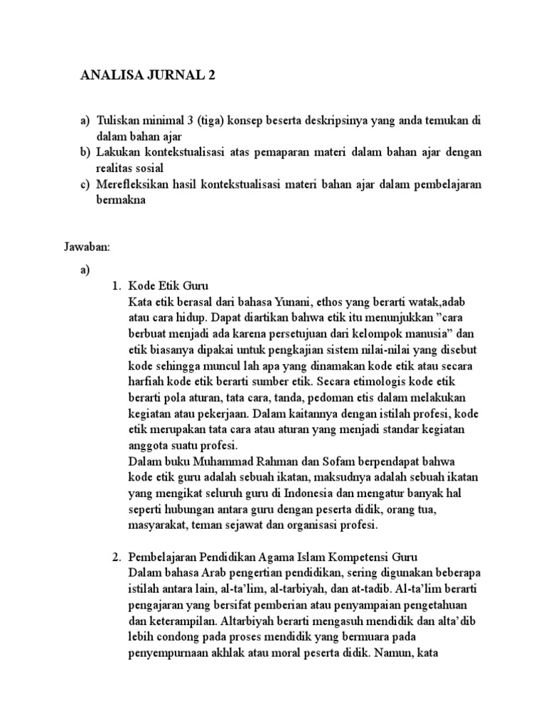 Analisa Jurnal 2 | PDF