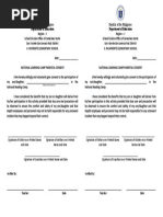 NLC Parental Consent Form Learning Camp Registration Template | PDF ...