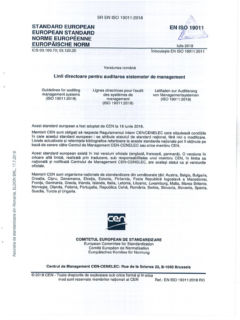 ISO 19011-2018_RO | PDF