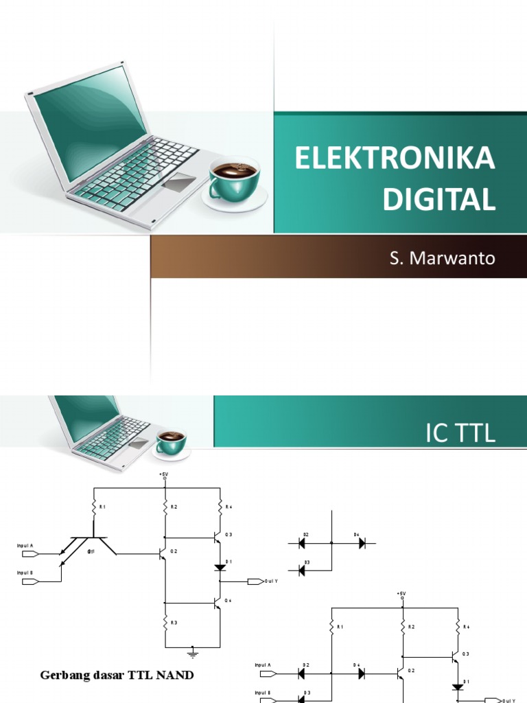 02 IC TTL Dan CMOS | PDF