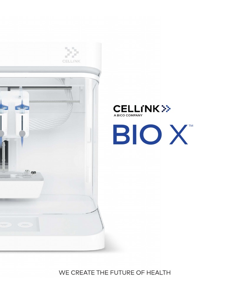 Cellink BioX Brochure ENG 16P 20211202 Digital | PDF | Physical ...